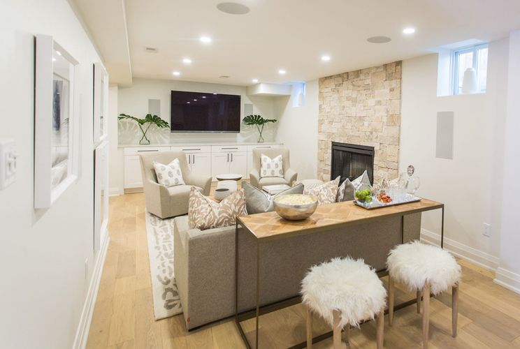 Decorating Techniques to Help Hide a Low Basement Ceiling